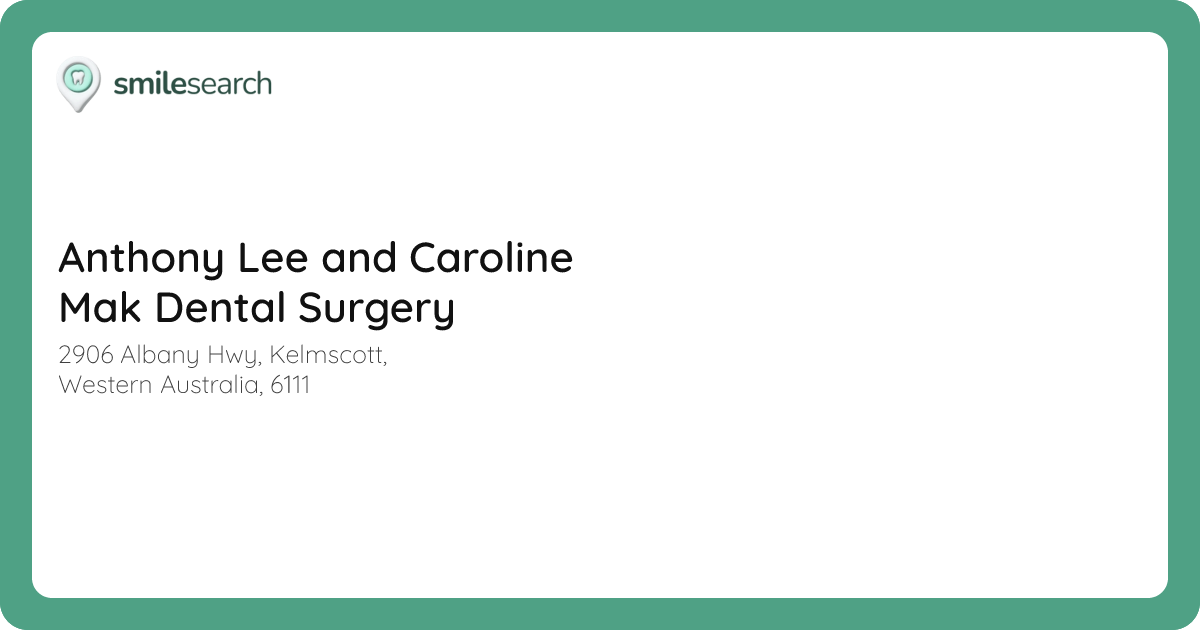 Anthony Lee and Caroline Mak Dental Surgery - Dental Clinic in ...