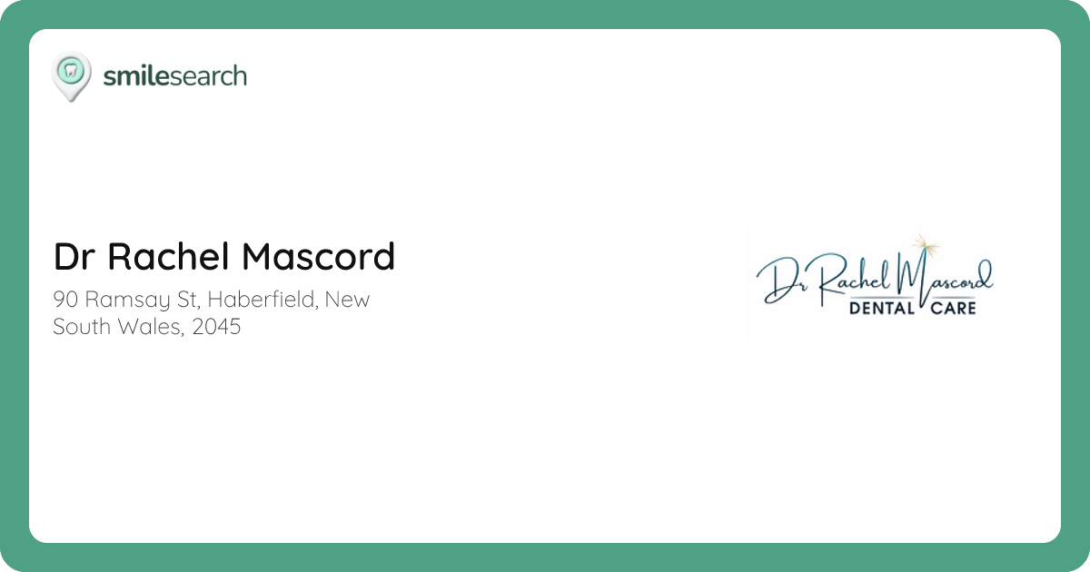 Dr Rachel Mascord - New South Wales | Smile Search