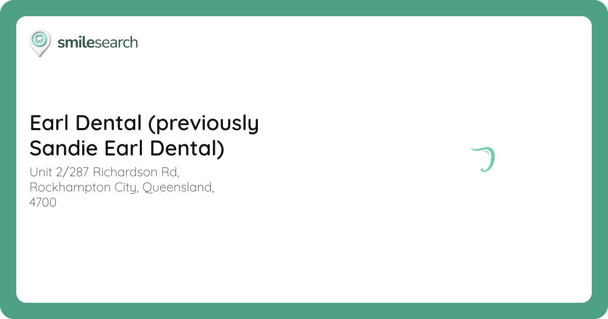 Earl Dental (previously Sandie Earl Dental) - Queensland | Smile Search