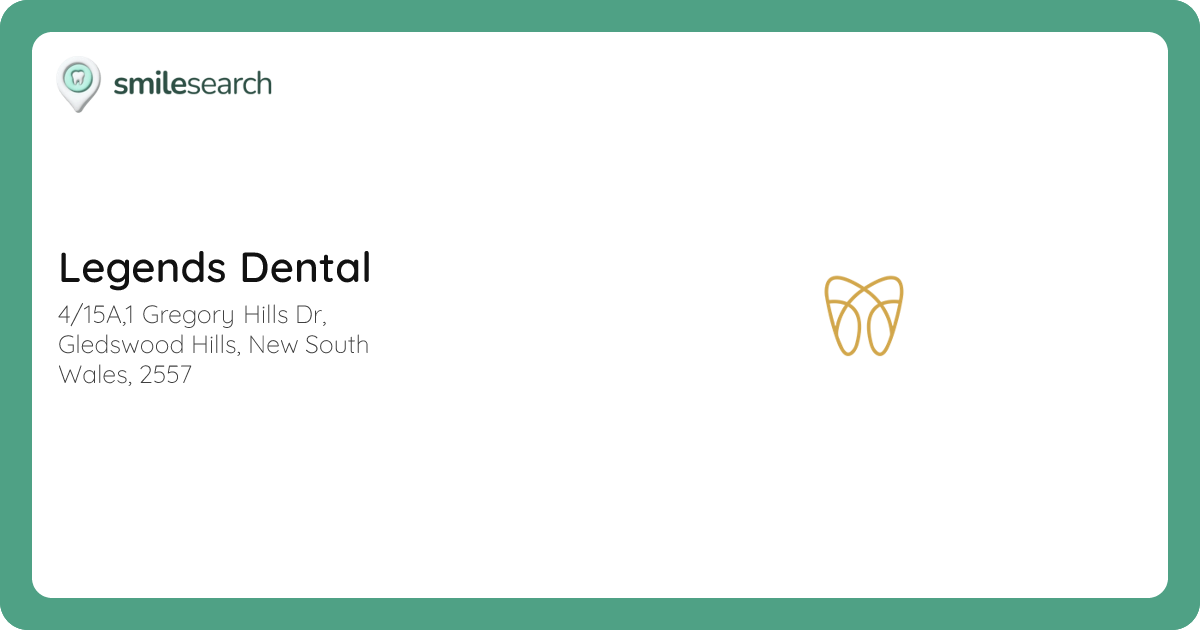 Legends Dental - New South Wales | Smile Search