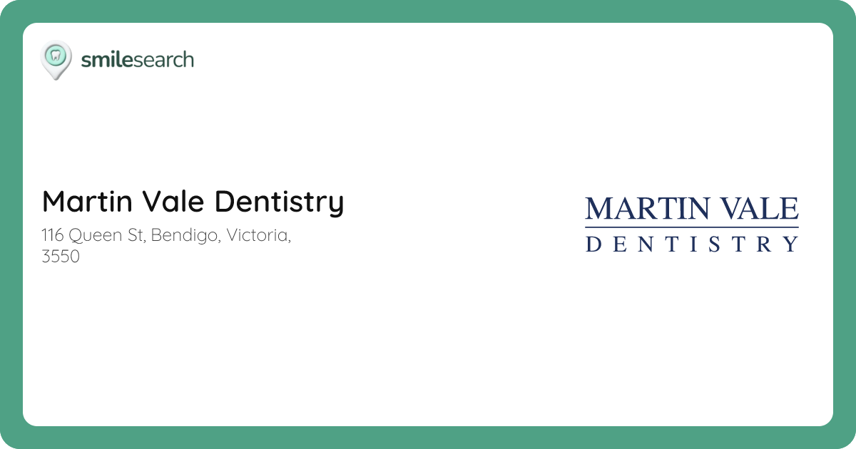 Martin Vale Dentistry - Victoria | Smile Search