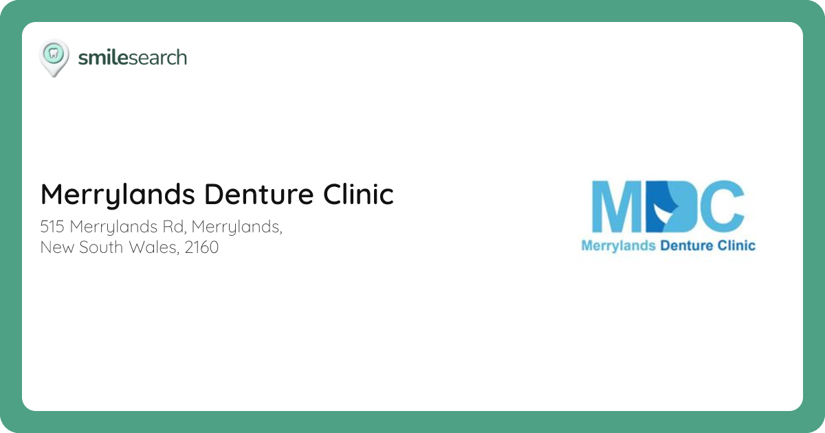 Merrylands Denture Clinic - New South Wales | Smile Search