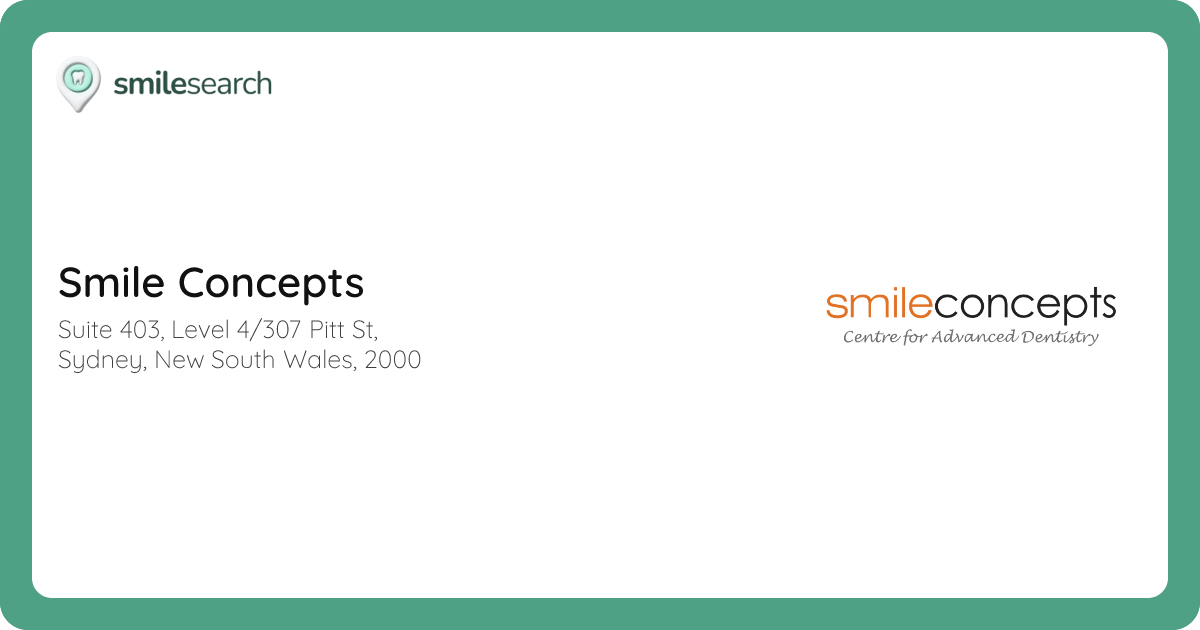 Smile Concepts - New South Wales | Smile Search