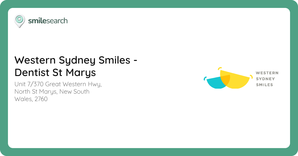 Western Sydney Smiles - Dentist St Marys - New South Wales | Smile Search